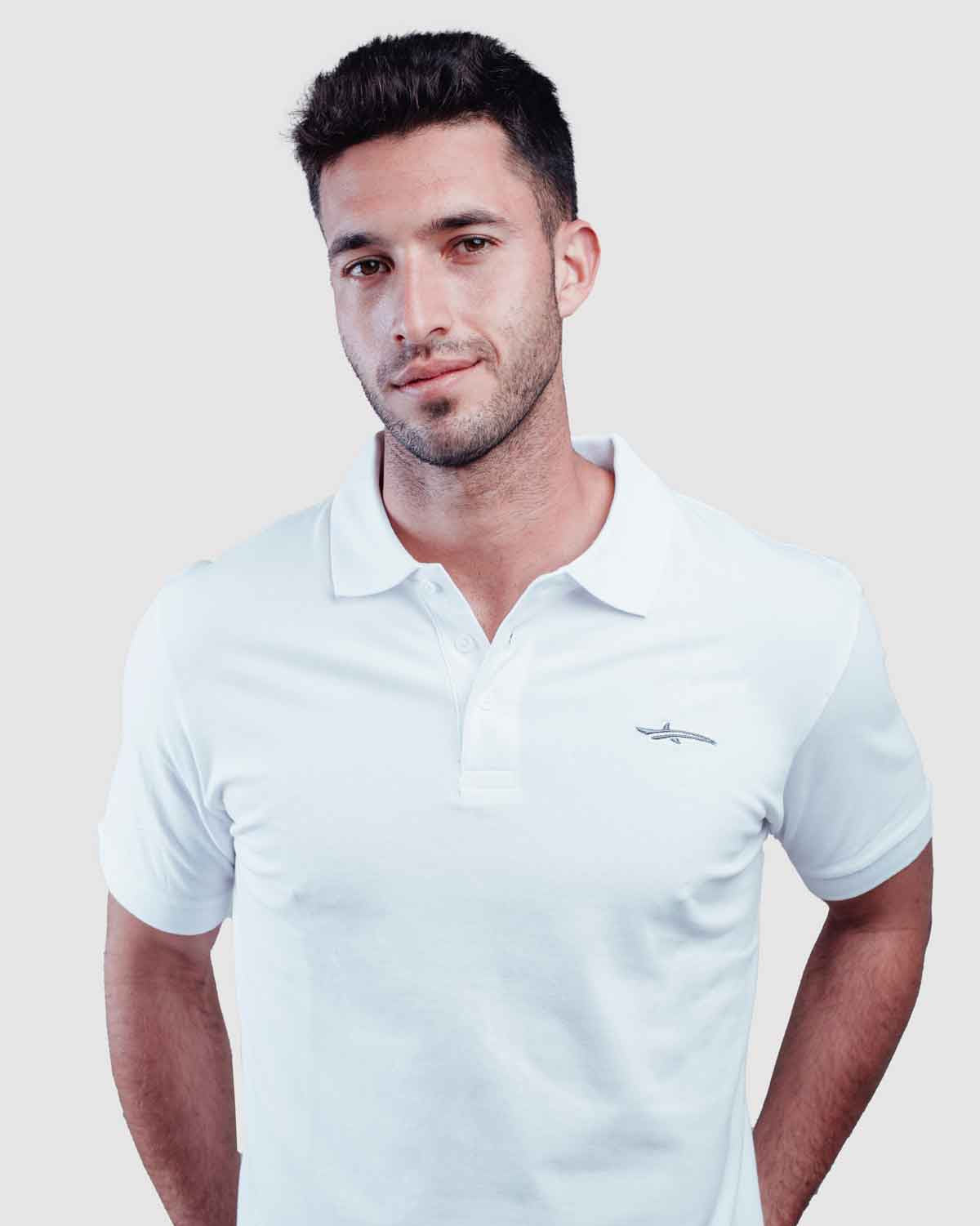 Oceanman Polo White