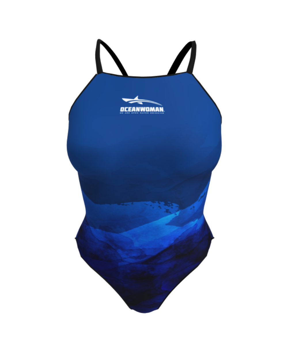 Women’s Blue Wave One-Piece Swimsuit